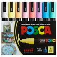 uni-ball Posca PC-5M Paint Markers Bullet Tip Assorted Colors 8/Pack ...