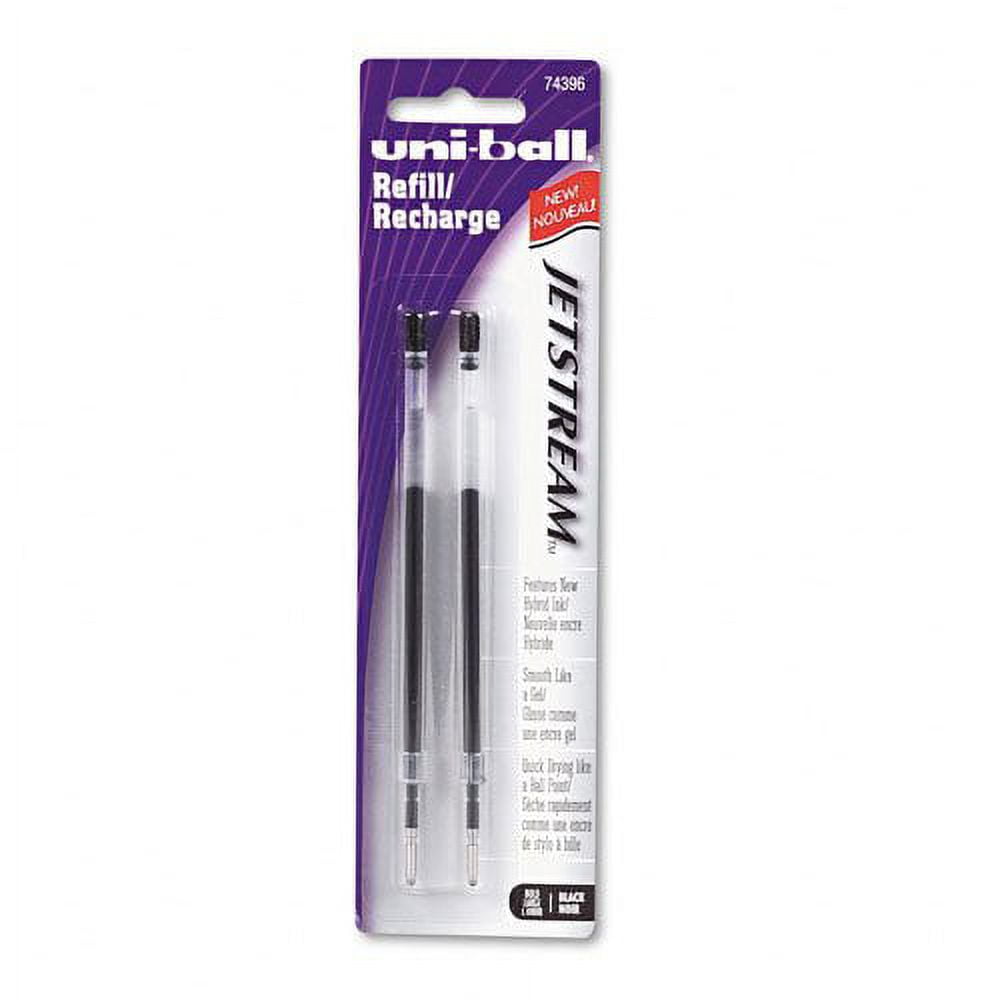 uni-ball : Refill for uni-ball JetStream Ballpoint, Bold, Black Ink, 2 ...