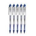 Uniball Vision Elite Roller Ball Pen, Blue Ink, Bold 5 Pens - Walmart.com