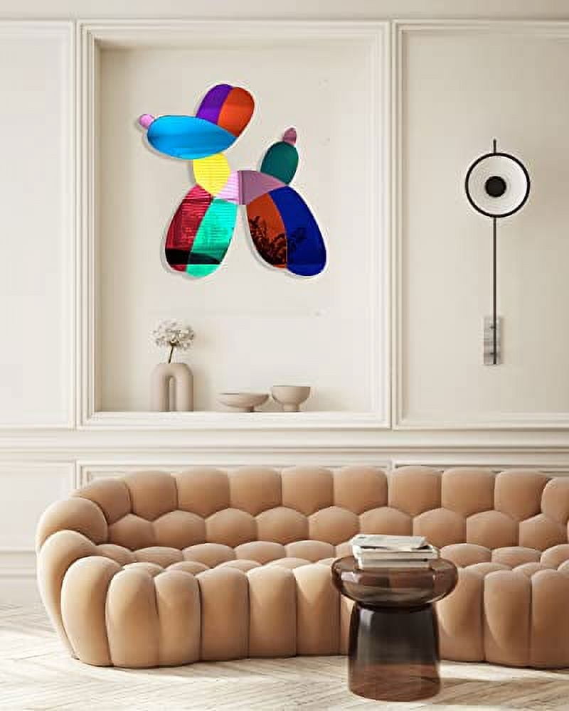 uniQstiQ Balloon Dog Mirrored Acrylic Wall Art/Mirror Wall Decor/Made ...
