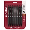 Pen+Gear Retractable Gel Pens, Medium Point, 0.7 mm, Black, 2 Pack for ...