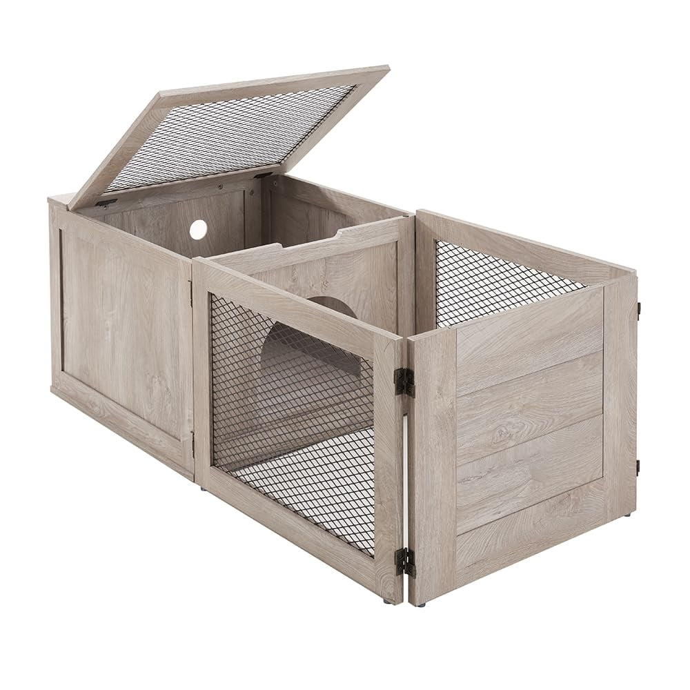 unipaws 3 in 1 Mutil Purpose Cat Birthing Nesting Box, Cat House and ...