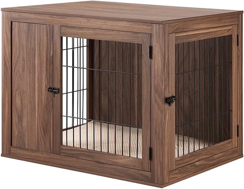 unipaws Furniture Style Dog Crate for Medium Dogs, Indoor Aesthetic ...