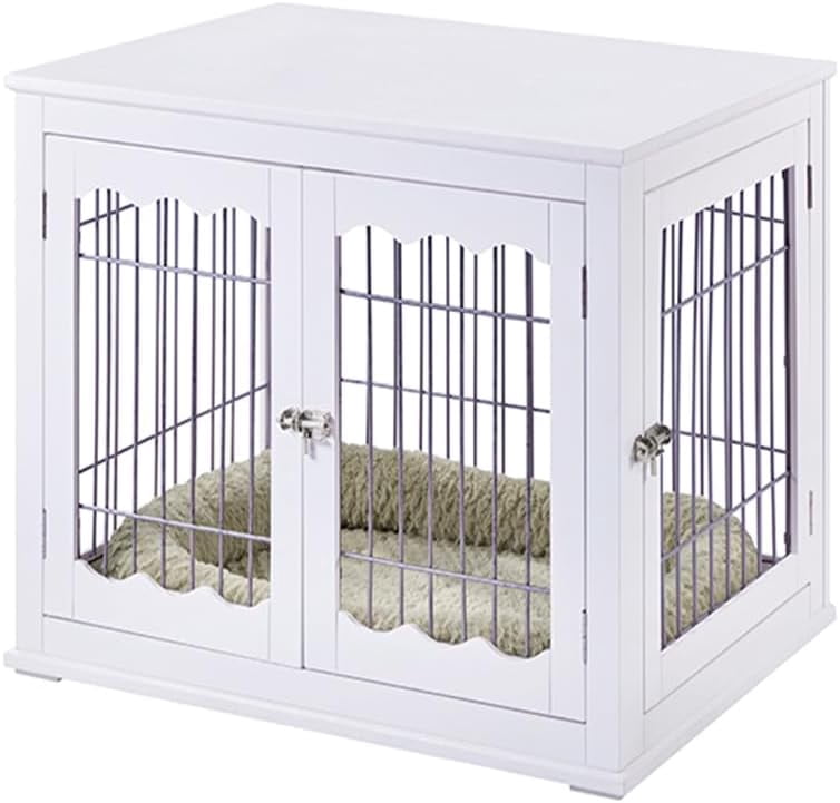 unipaws Furniture Style Dog Crate for Medium Dogs, Indoor Aesthetic ...