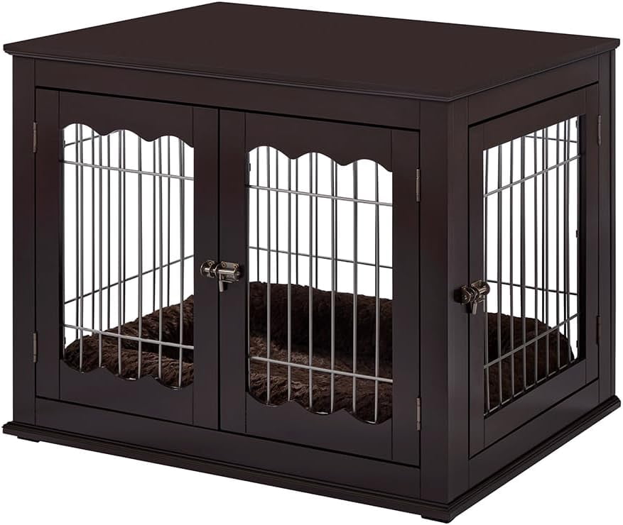 unipaws Furniture Style Dog Crate for Medium Dogs, Indoor Aesthetic ...