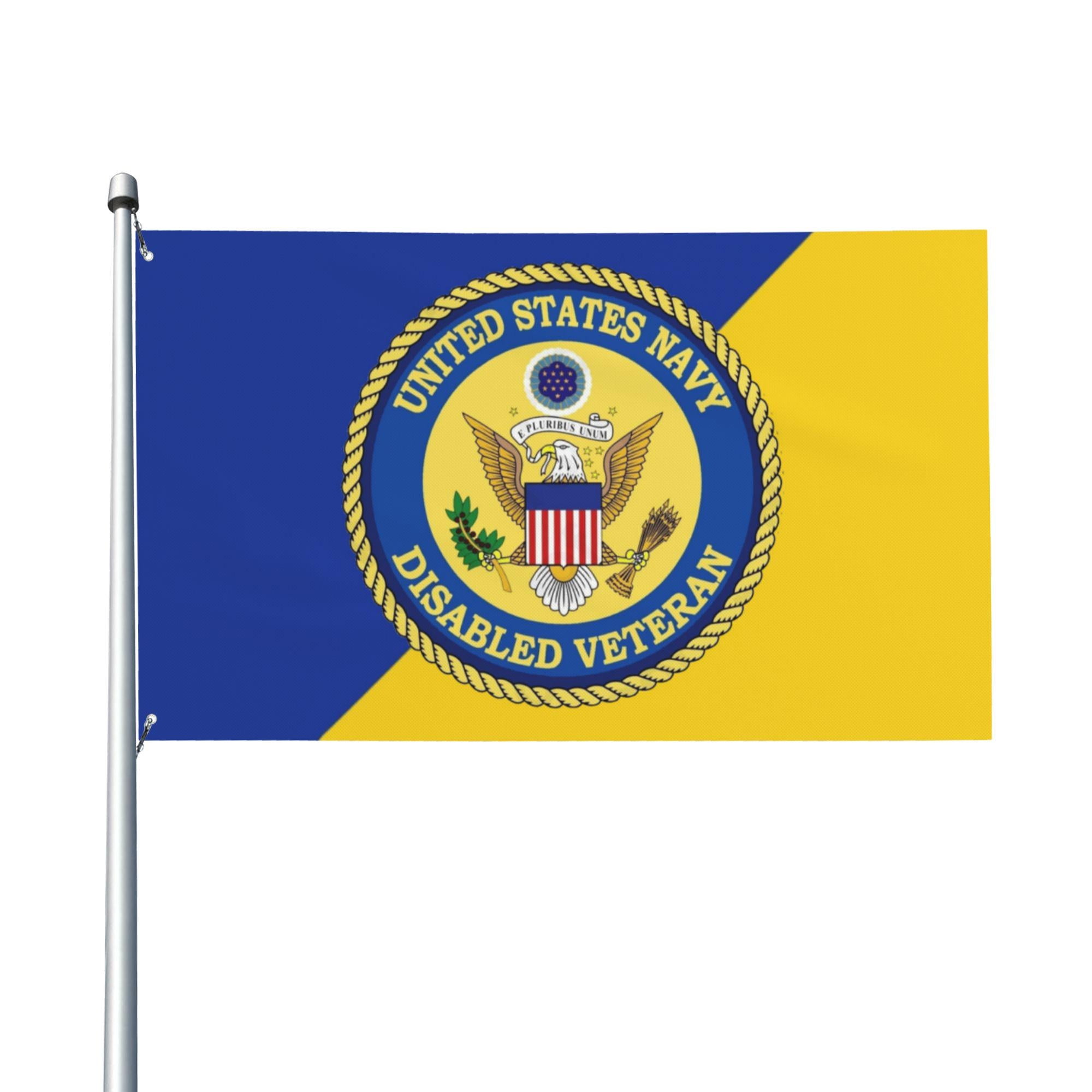 united states disabled veteran Flags Garden Home Flag House Flags For ...