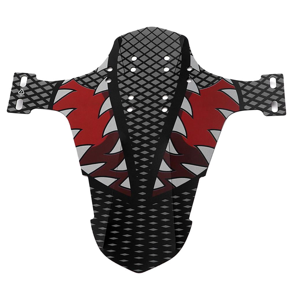 universal Front Accessory Mud Flap - Polypropylene - Red - Walmart.com