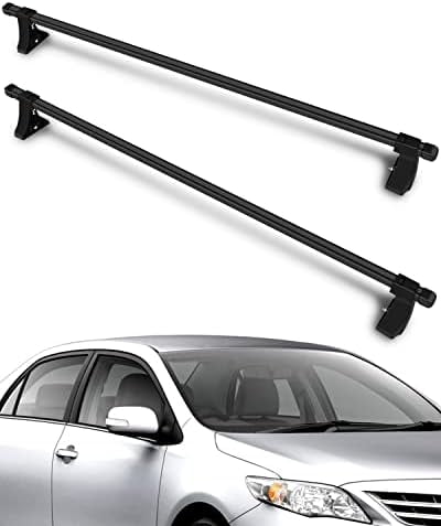 universal adjustable roof rack 48" aluminum cross bar car top luggage ...