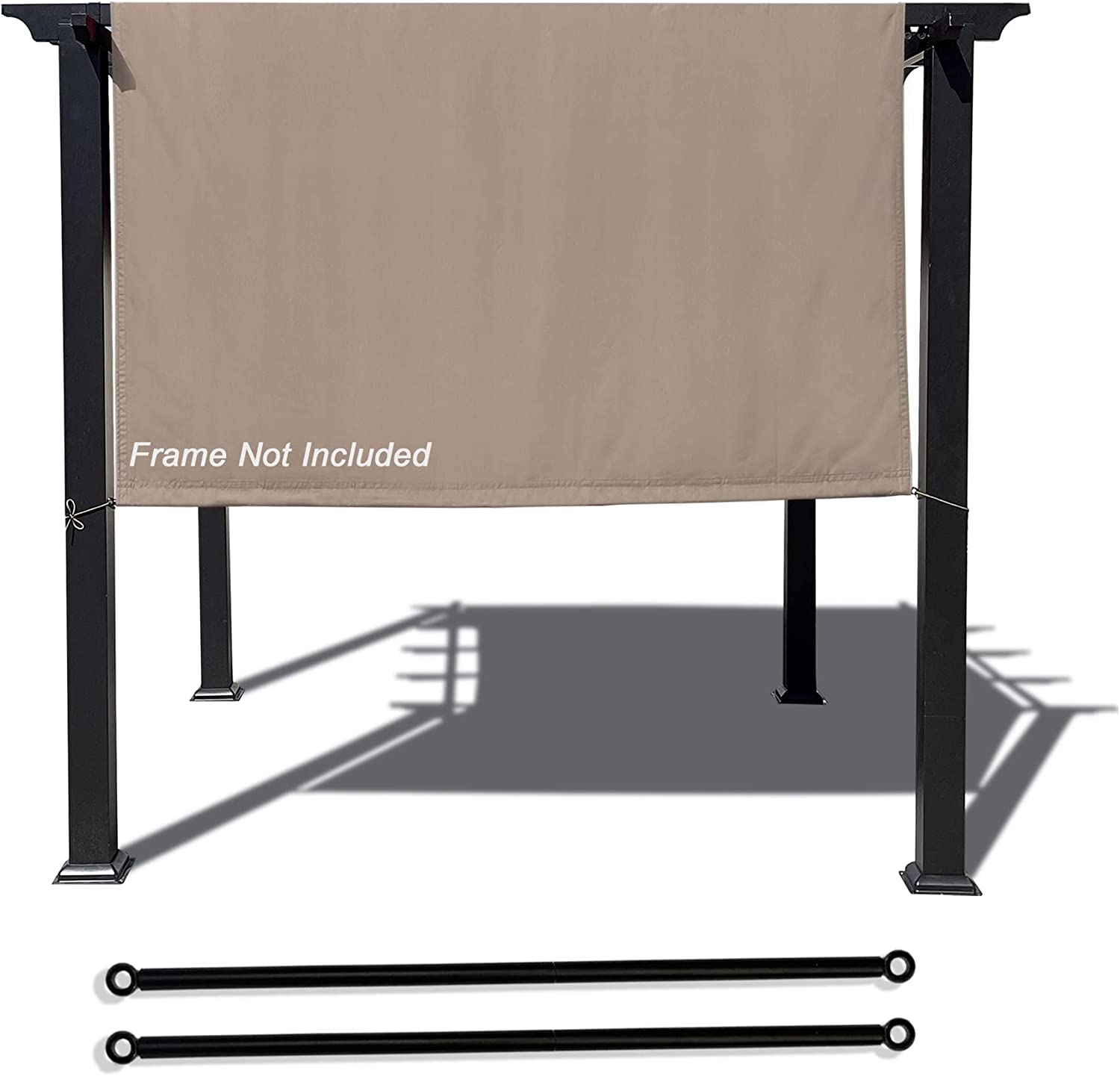 **universal waterproof pergola shade cover – pergola replacement canopy ...