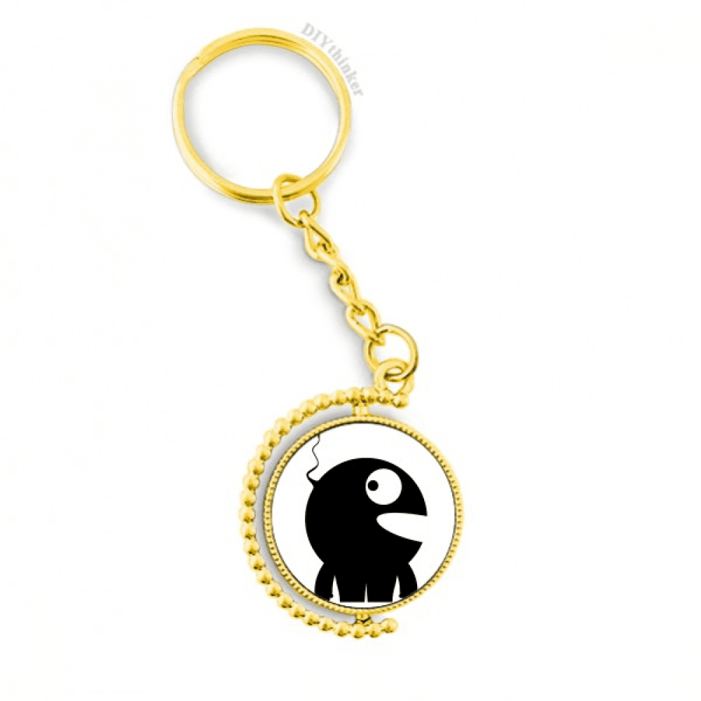 universe alien monster alien metal connector key chain accessory en ...