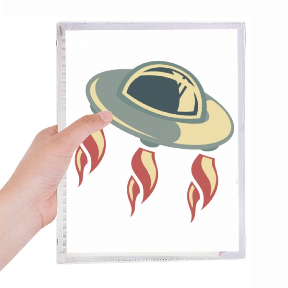 universe alien monster ufo notebook loose diary refillable journal ...