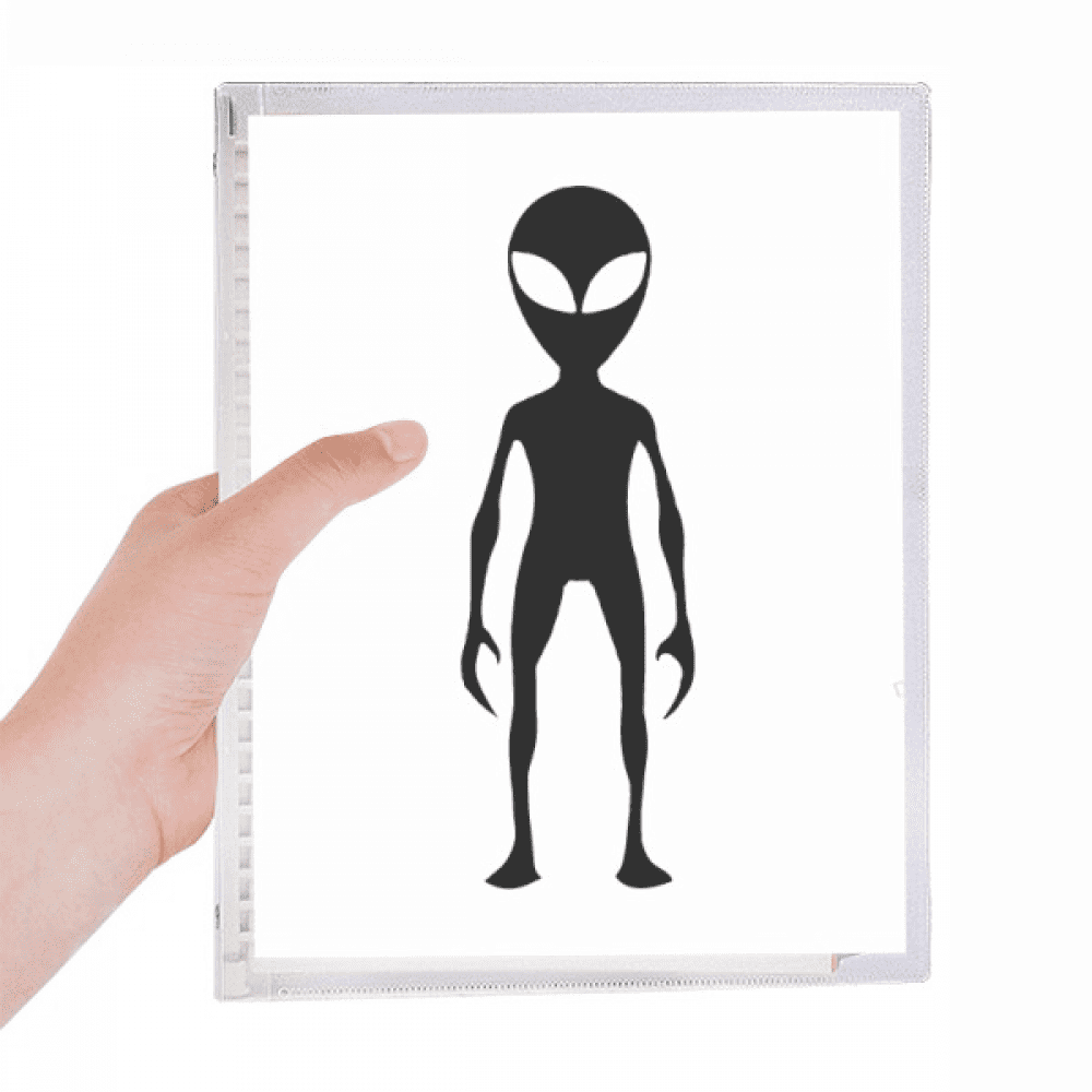 universe and alien alien notebook loose diary refillable journal ...