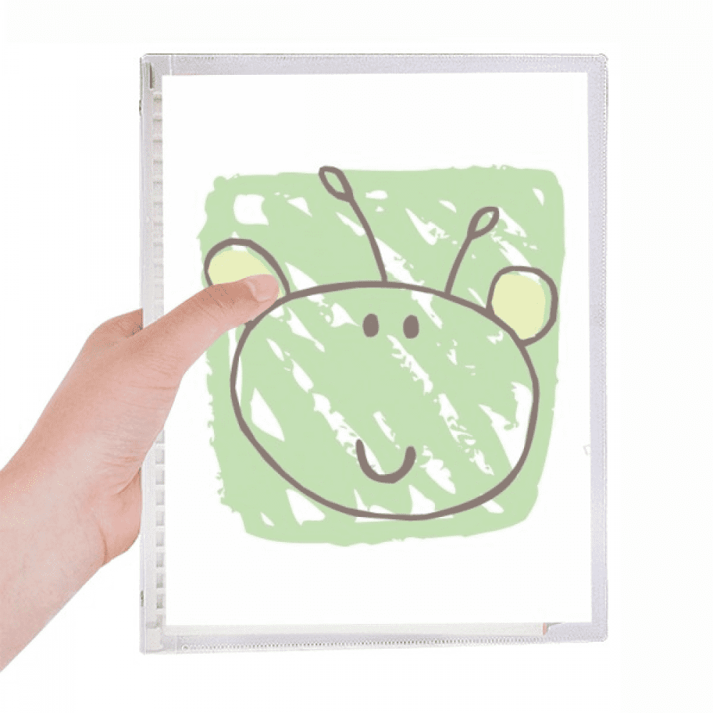 universe and alien graffiti alien notebook loose diary refillable ...