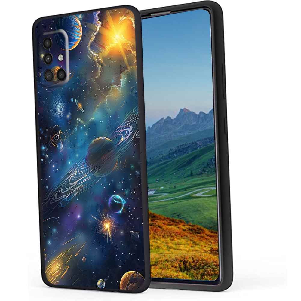 universe-with-planets-2 Phone Case, Designed for Samsung Galaxy A71 4G ...