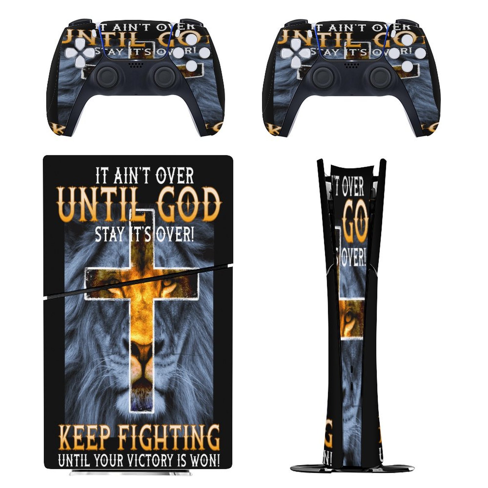 until Lion PS5/PS5 Slim Digital Disc Skin Sticker For Console And ...