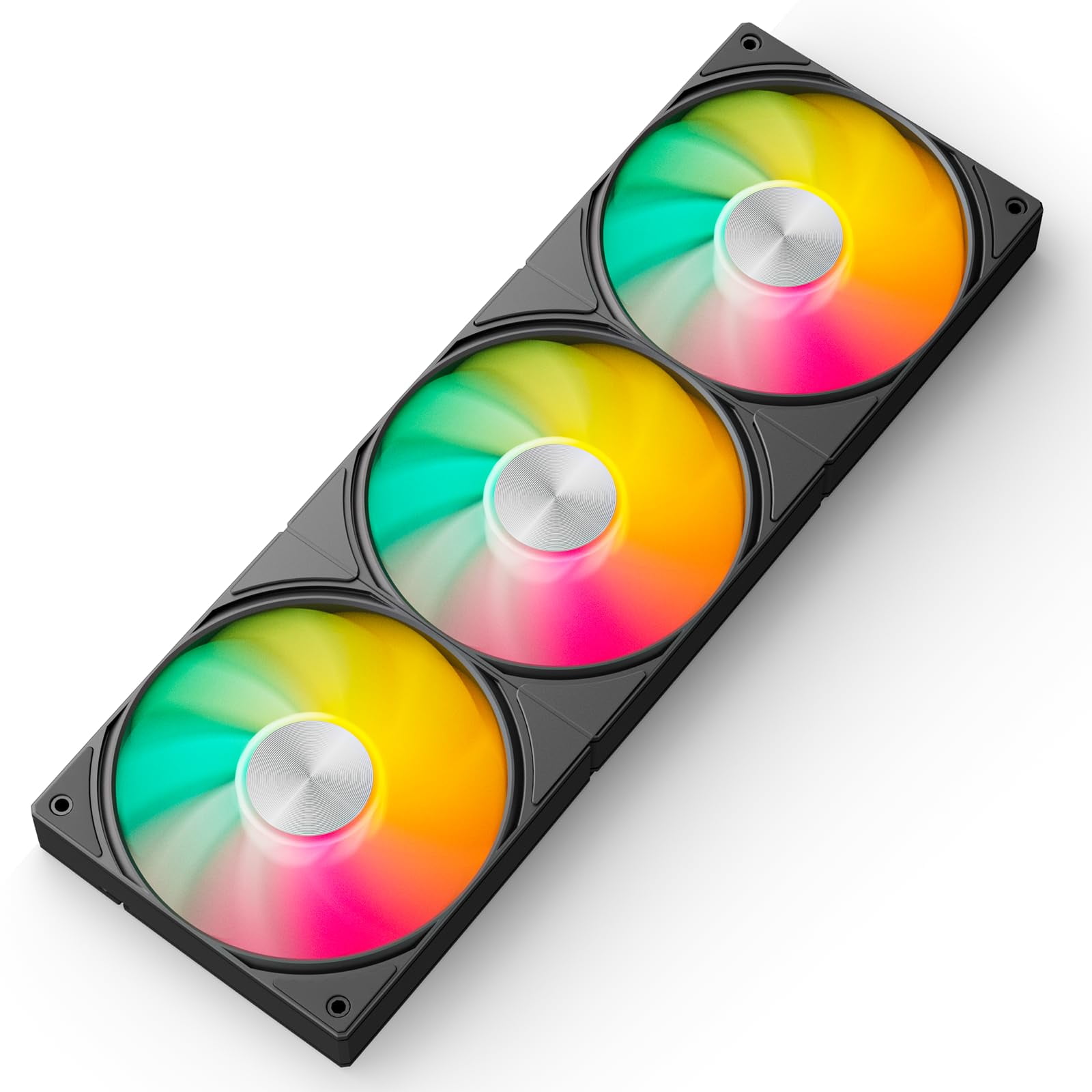 upHere 360mm All-in-One 5V SSF20 ARGB Computer Case Fan with PWM 4-Pin ...