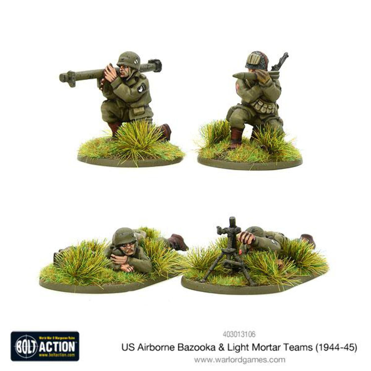 US Airborne Bazooka Light Mortar Teams '44-'45 - Bolt Action - Walmart.com