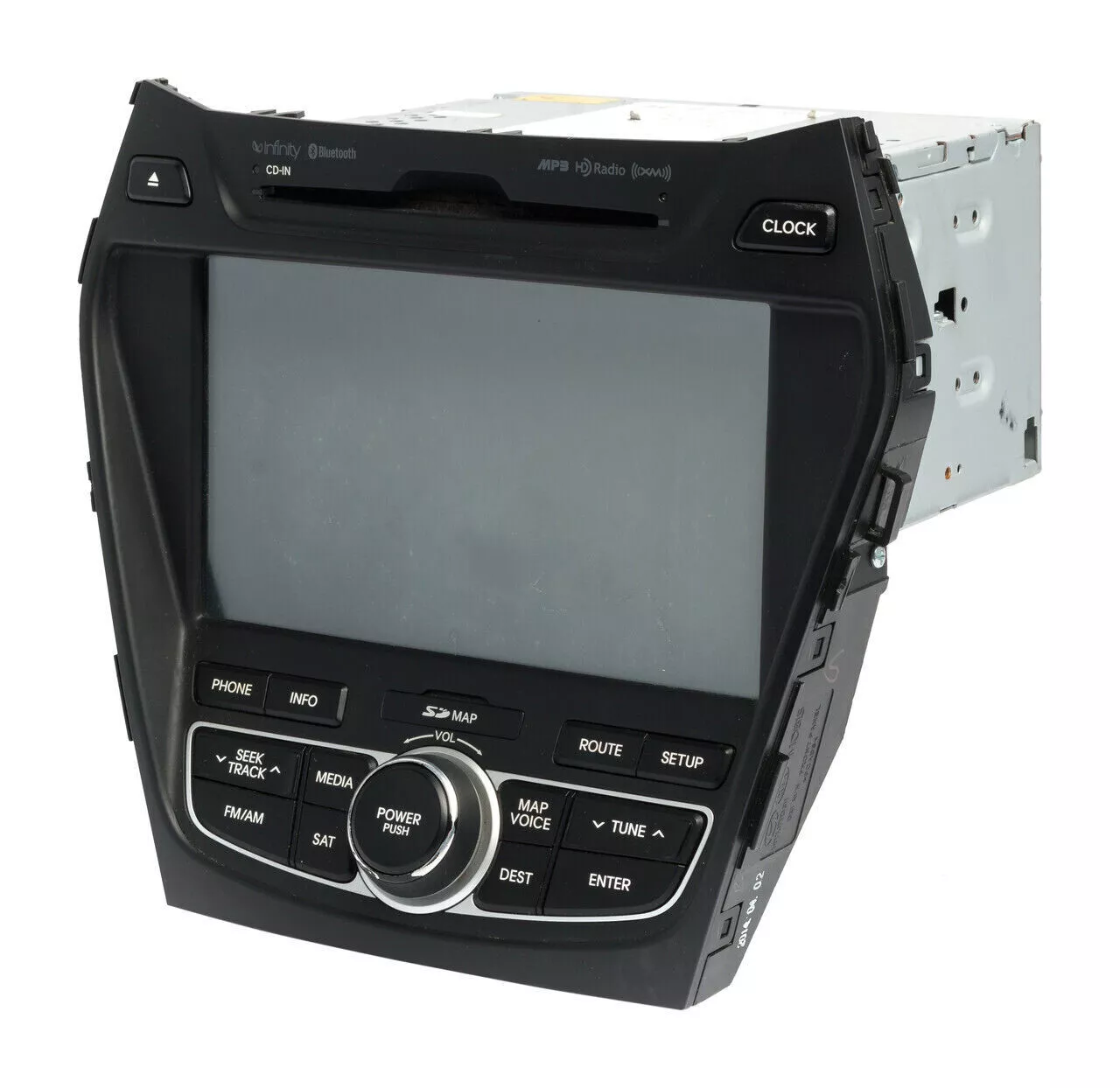 13 14 15 16 Hyundai Santa Fe Dimension Navigation Radio CD Player 96560-B81004x - Walmart.com