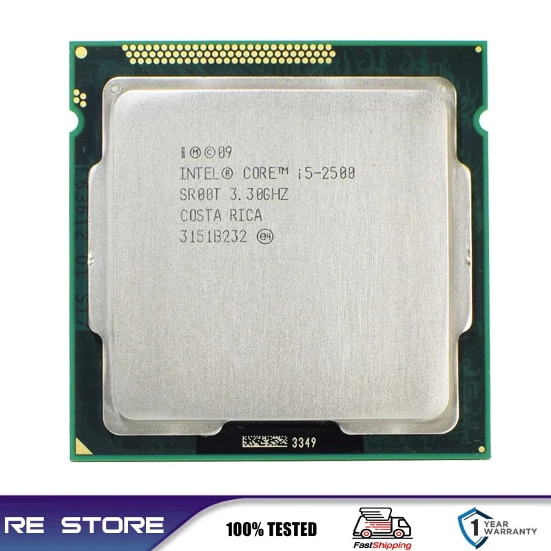 usedCore i5 2500 3.3GHz Quad-Core LGA 1155 cpu processor - Walmart.com