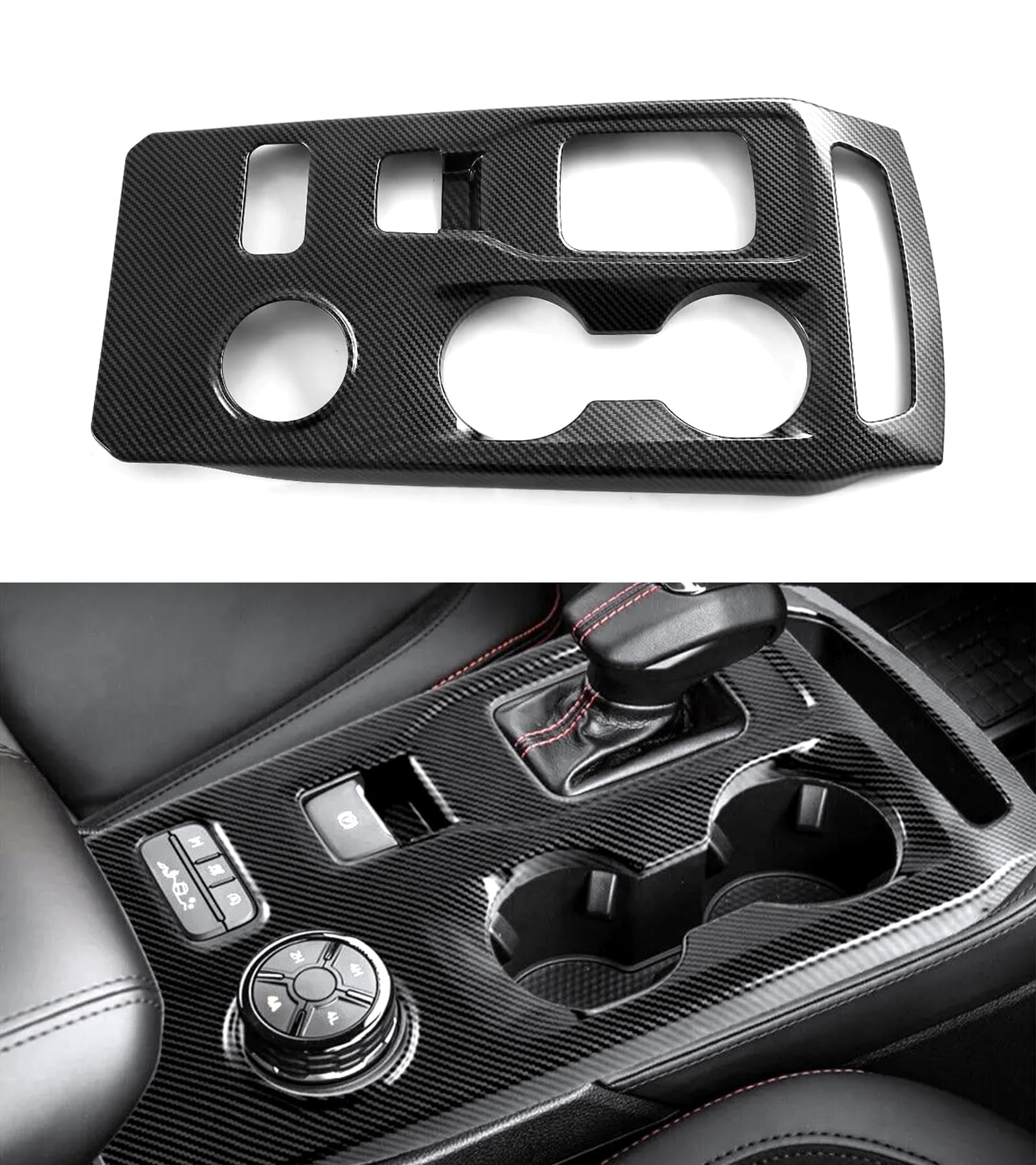 ushilife Central Control Gear Shift Panel Trim Cover Compatible with ...