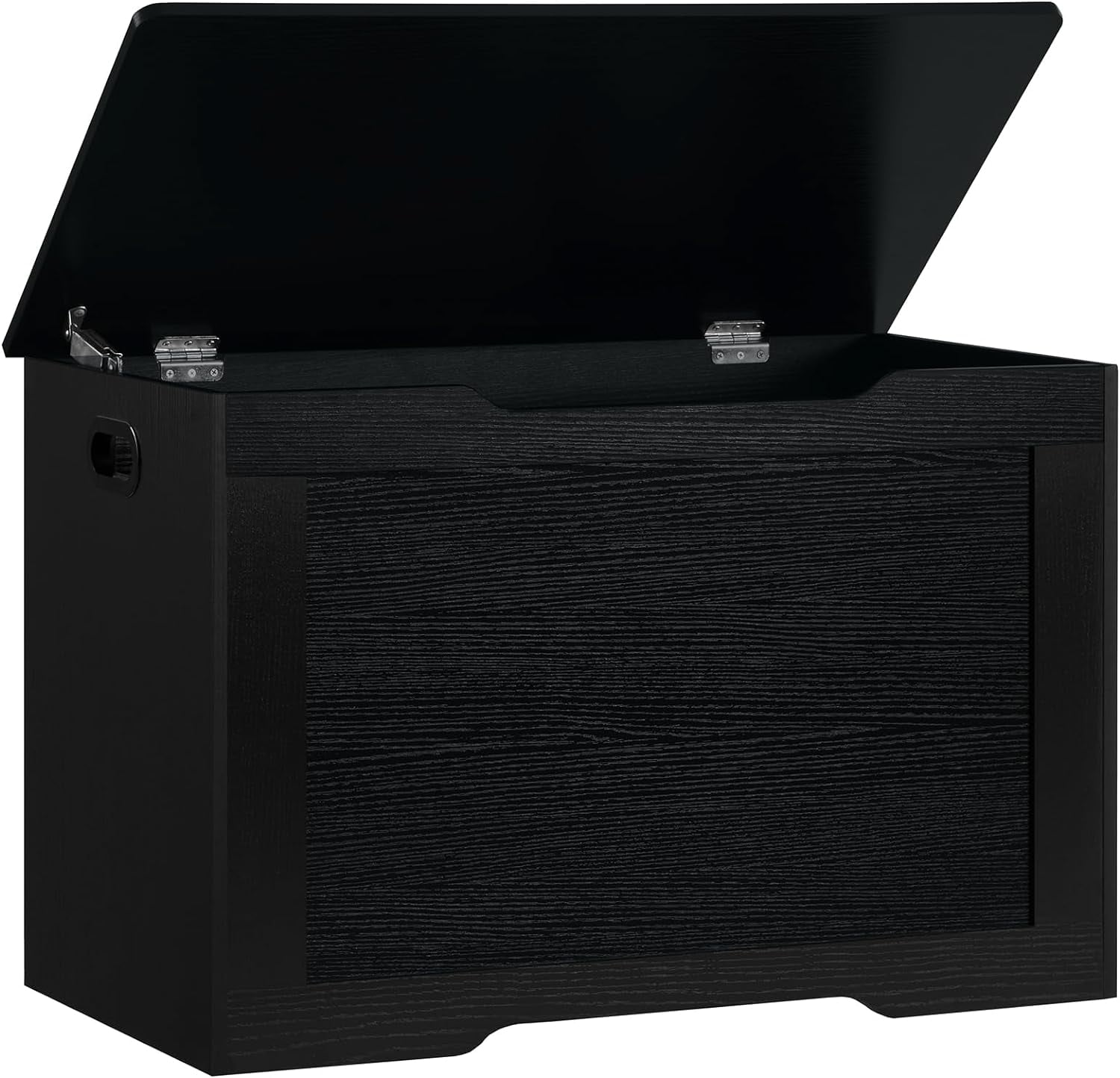 usikey 29.5” Storage Chest, Toy Box with Safety Hinge & Gel Bumpers ...