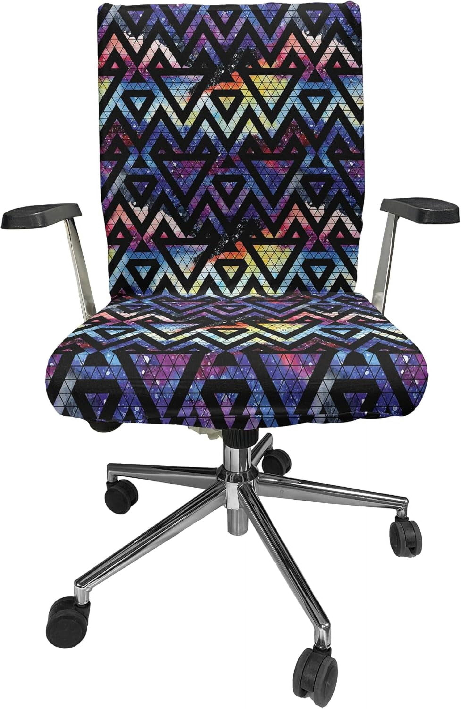 utaycrol Magic Moon Office Chair Cover Celestial Sun and Moon Night Sky ...