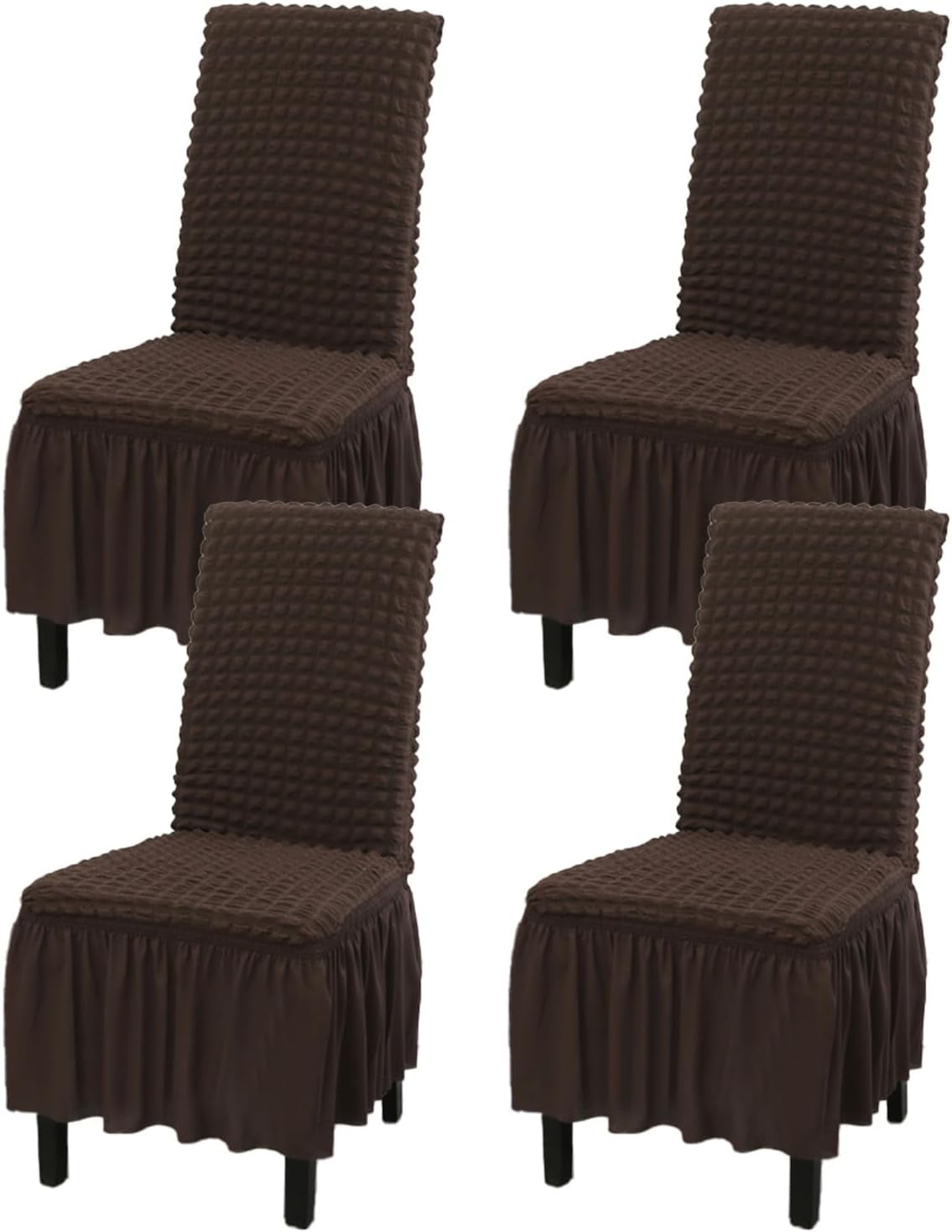 utaycrol Stretch Washable Chair Covers for Dining Room Removable Chair ...