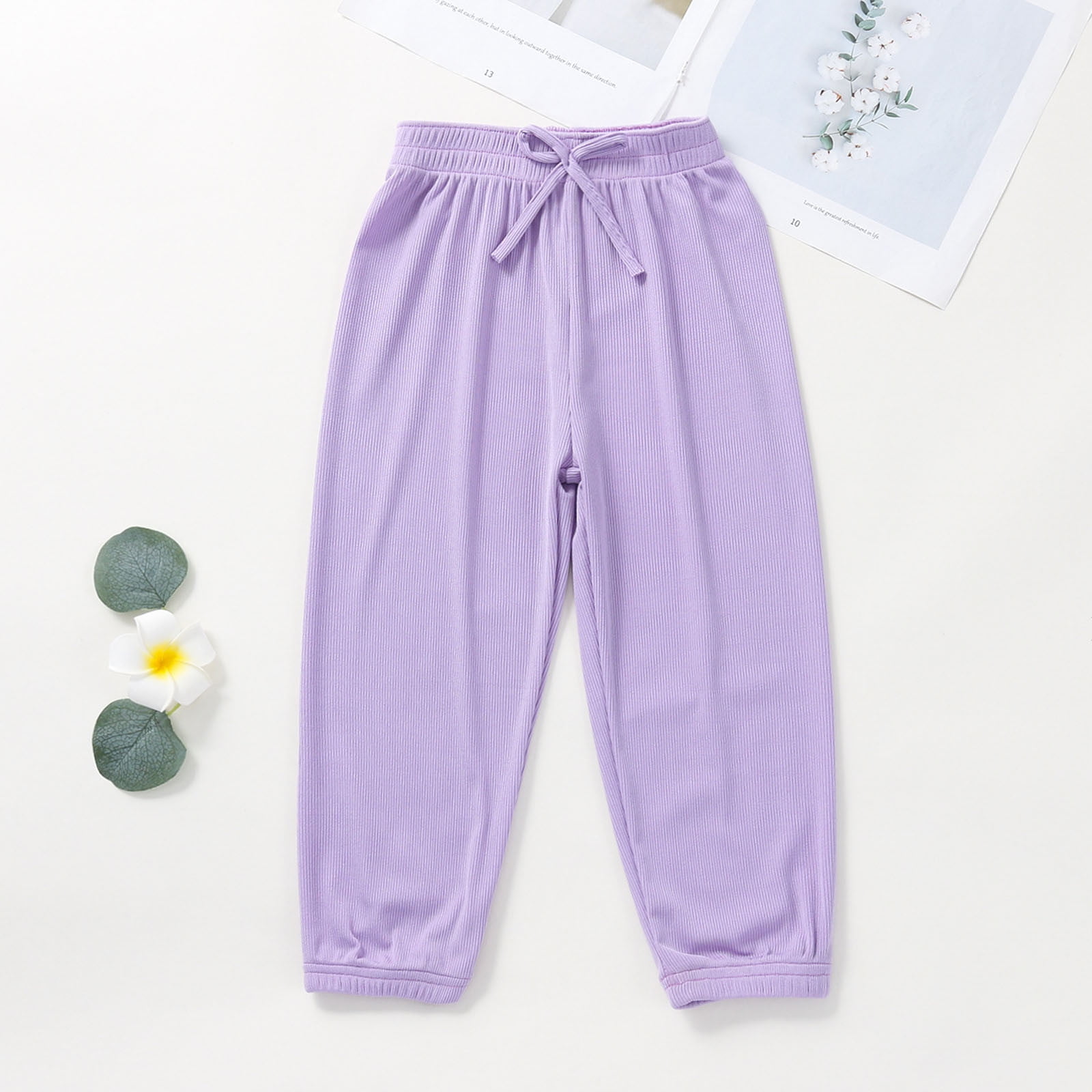 uublik Cargo Pants Girls Ice Silk Loose Summer Savings Cozy Mosquito ...