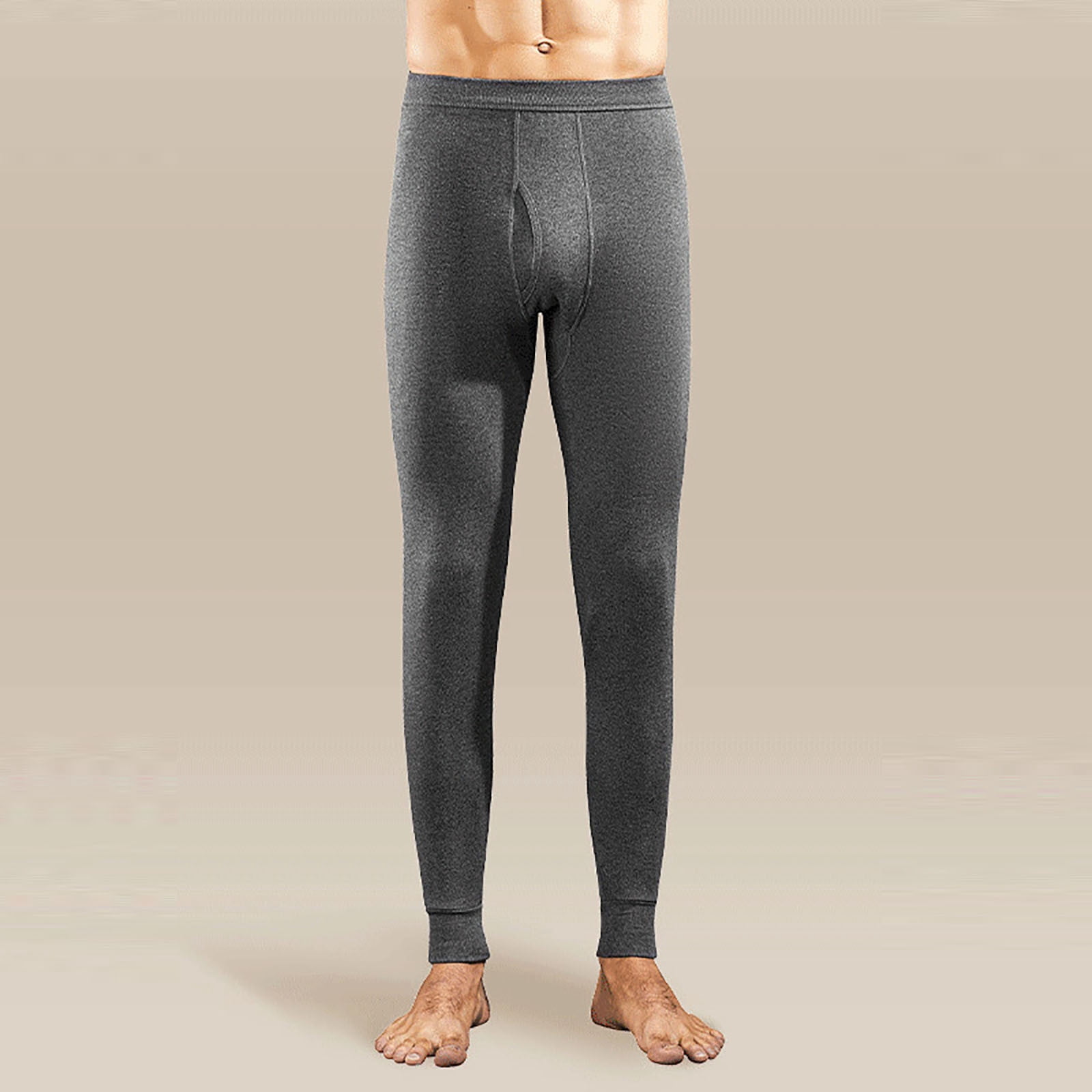 uublik Men Thermal Pants Athletic Tight Cold Weather Sports Leggings ...