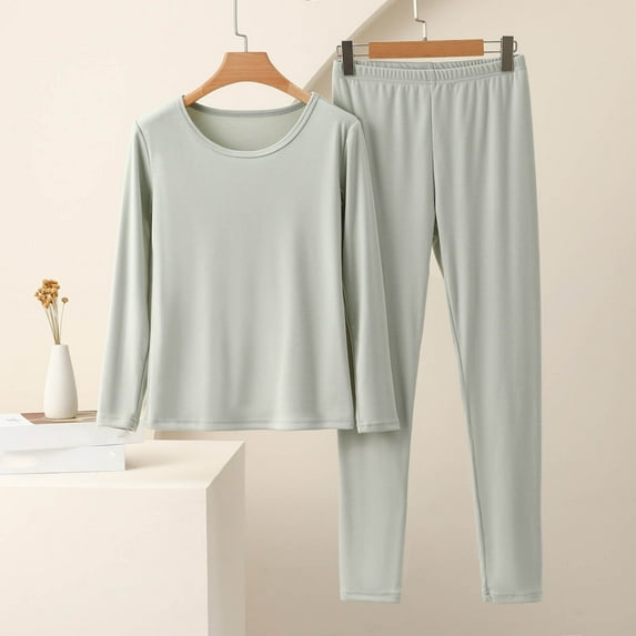 uublik Women Pajama Pants Sets Soft Comfy Fleece Pjs Pullover Pants ...