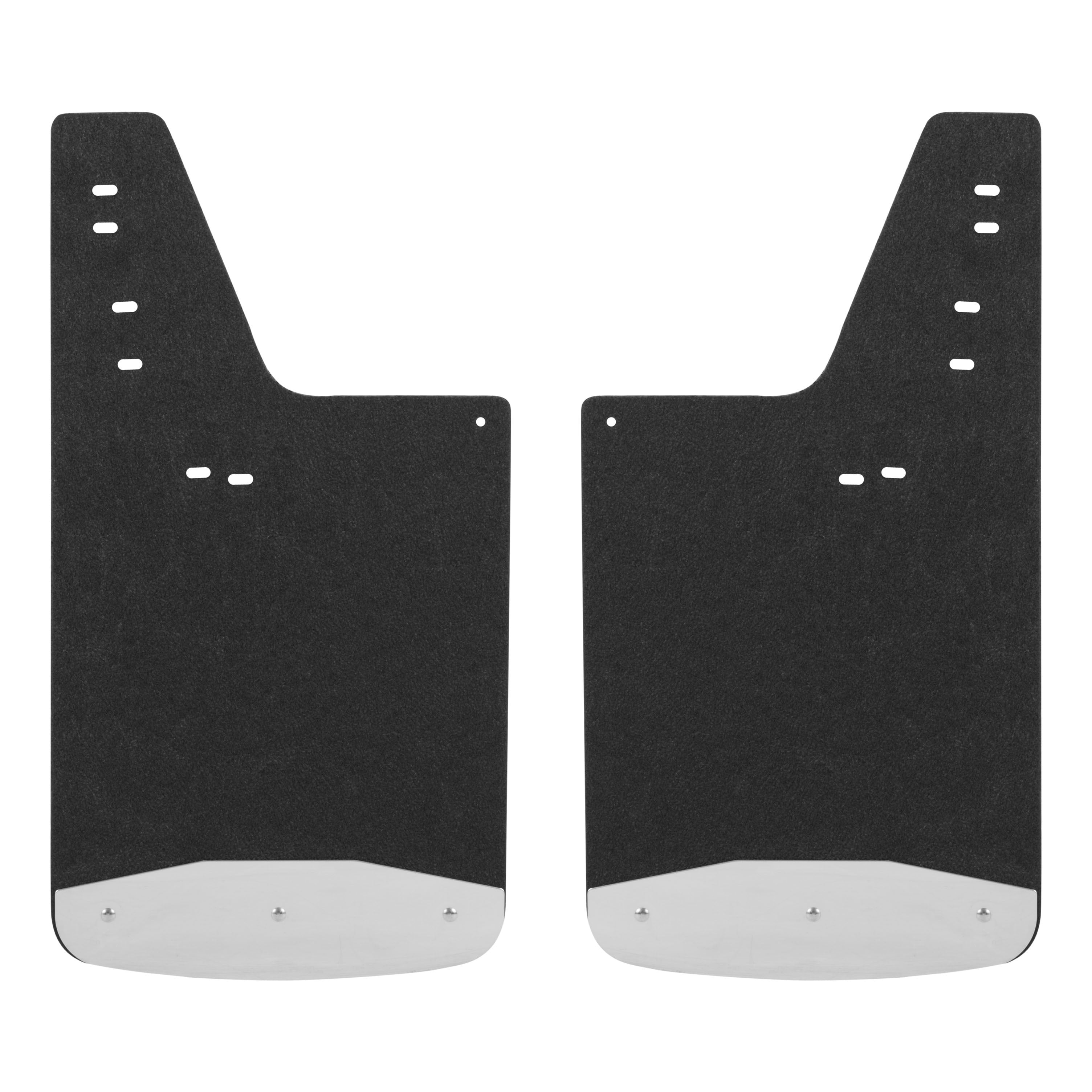 uverne 251123 Textured Rubber Mud Guard 12” x 23” 2 Piece Pack ...