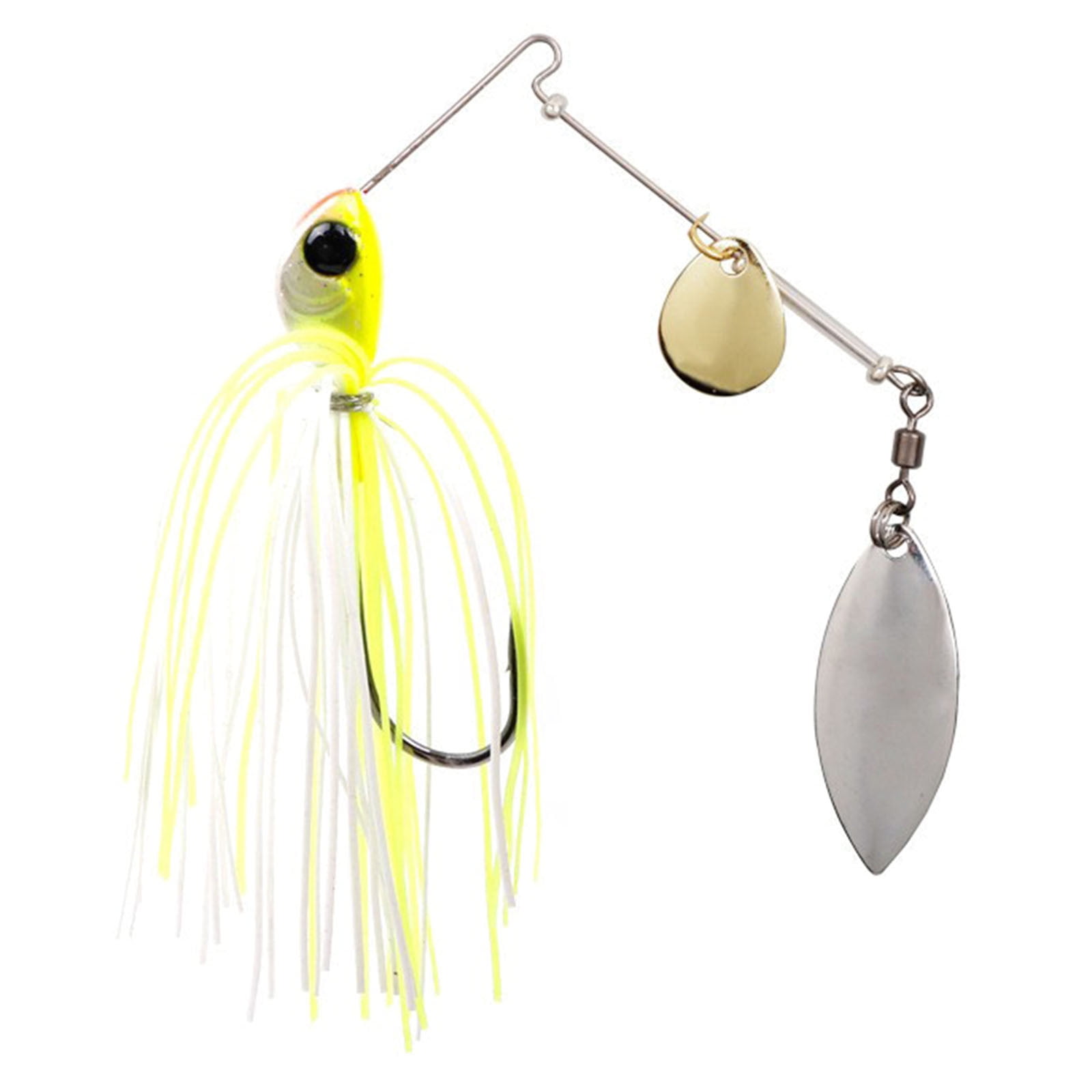 uvwlwu 12g/18g Weedless Spinnerbaits Metal Composite Fishing With ...