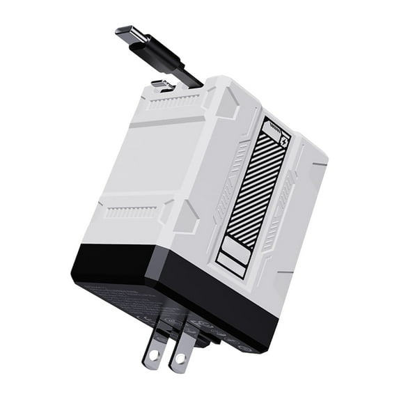 uvwlwu 2 In 1 Fast Charger 120w Upgraded Retractable Scalable Super ...