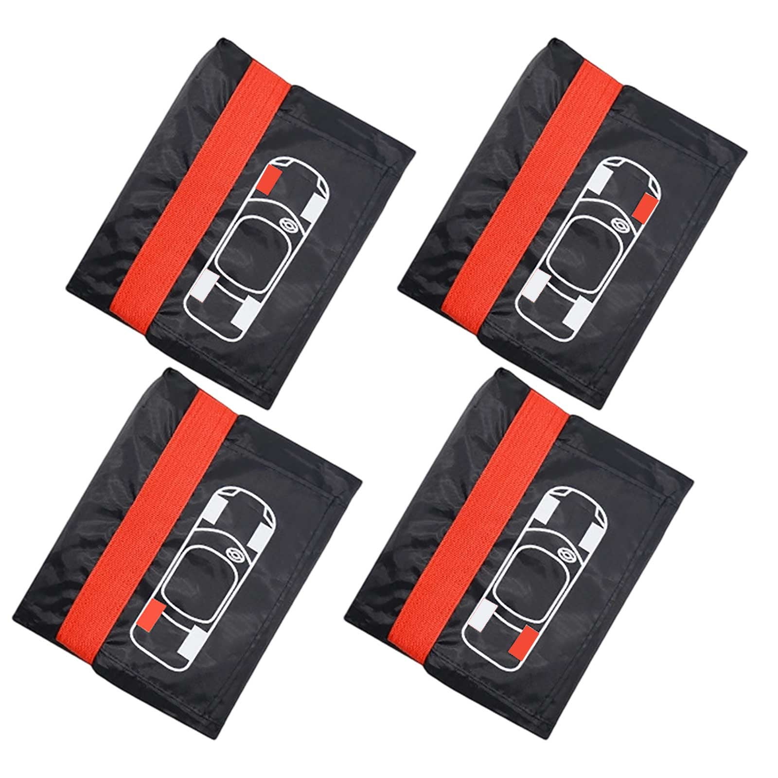 uvwlwu 4PCS Heavy Duty Tire Covers Outdoor Protector For Trailer Wheel ...