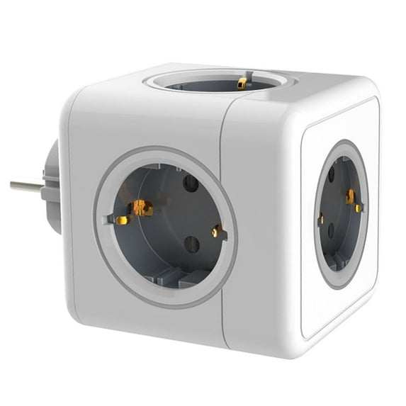 uvwlwu 5 Way Expandable Socket Cube Compact Power Strip High Capacity ...
