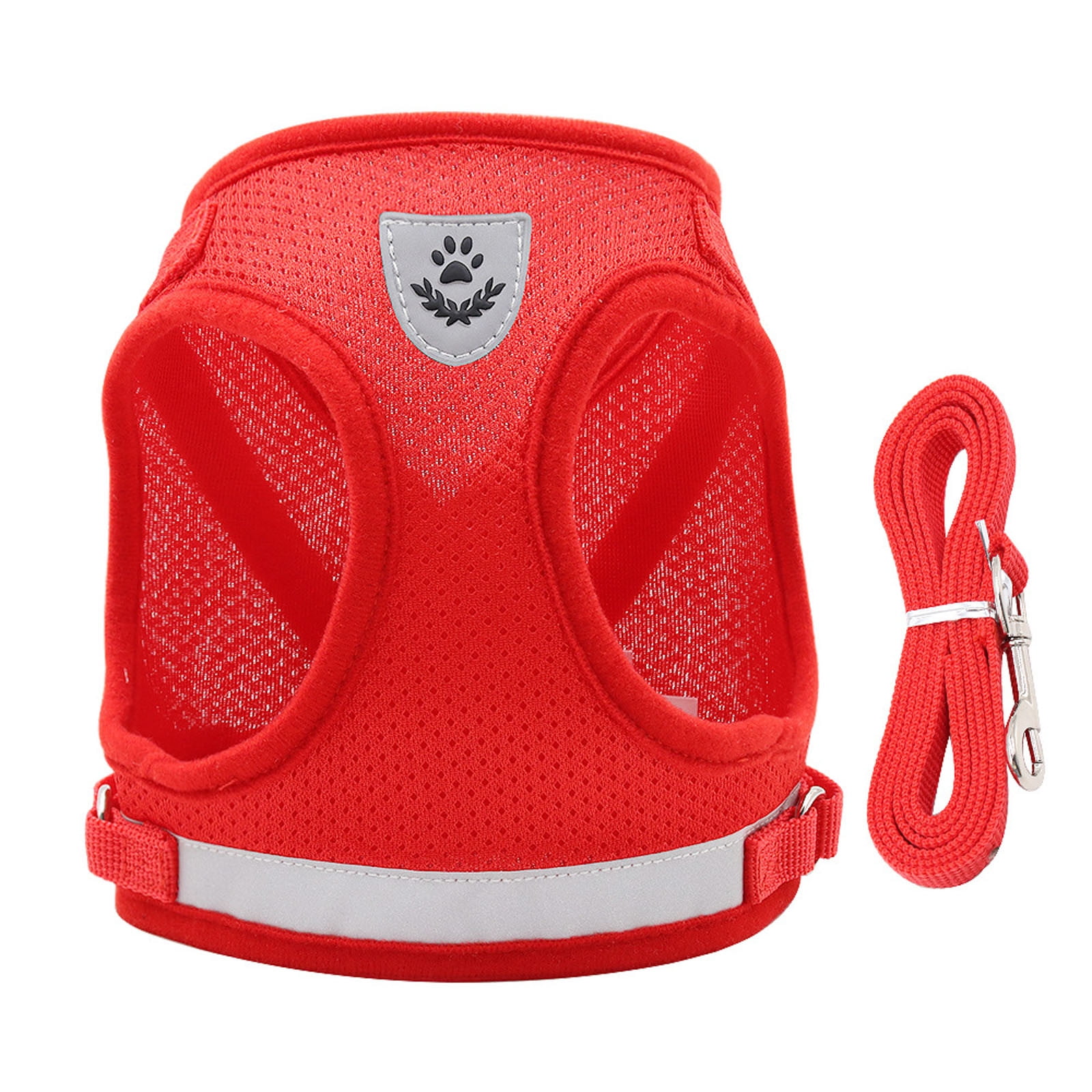 uvwlwu Adjustable Reflective Cat Harness and Leash Set for Secure ...
