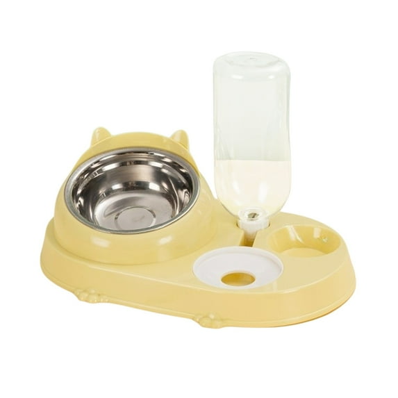 uvwlwu Cat And Dog Bowls Purpose Food And Water Dispenser For Indoor ...