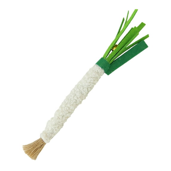 uvwlwu Cat Teething Toys Scallion Shape Biting Toys For Cats ...