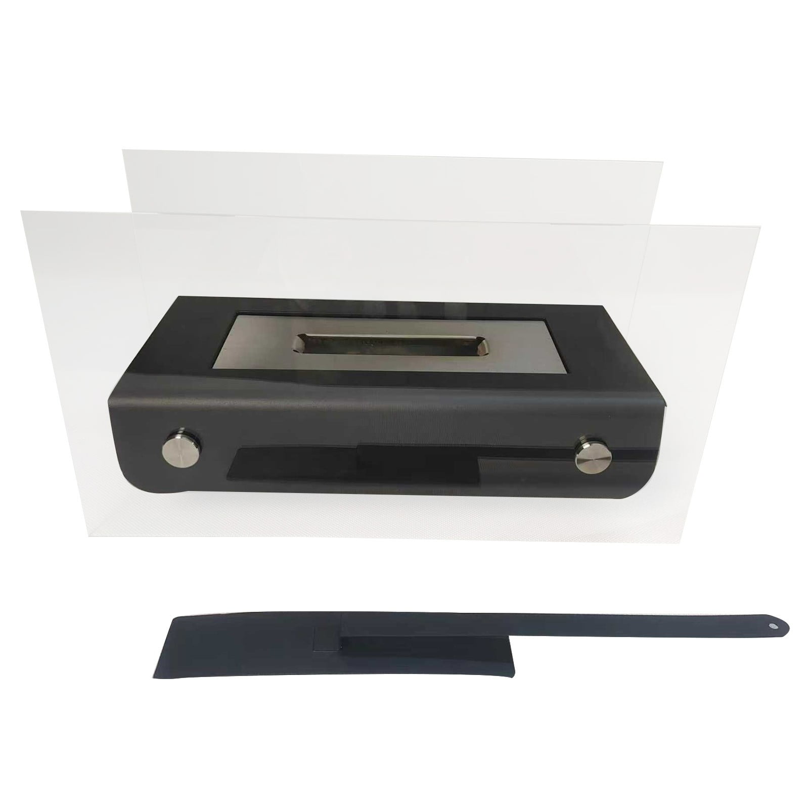uvwlwu Desktop Flame Fireplace Rectangular Fireplace Fireplace Outdoor ...