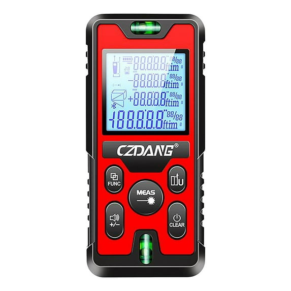 uvwlwu Distance Measurer Handheld Electronic Tape Measure With LCD ...