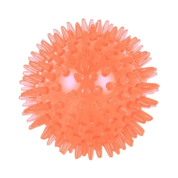 uvwlwu Durable TPR Squeaky Dog Toy with Spiky Design for Aggressive ...