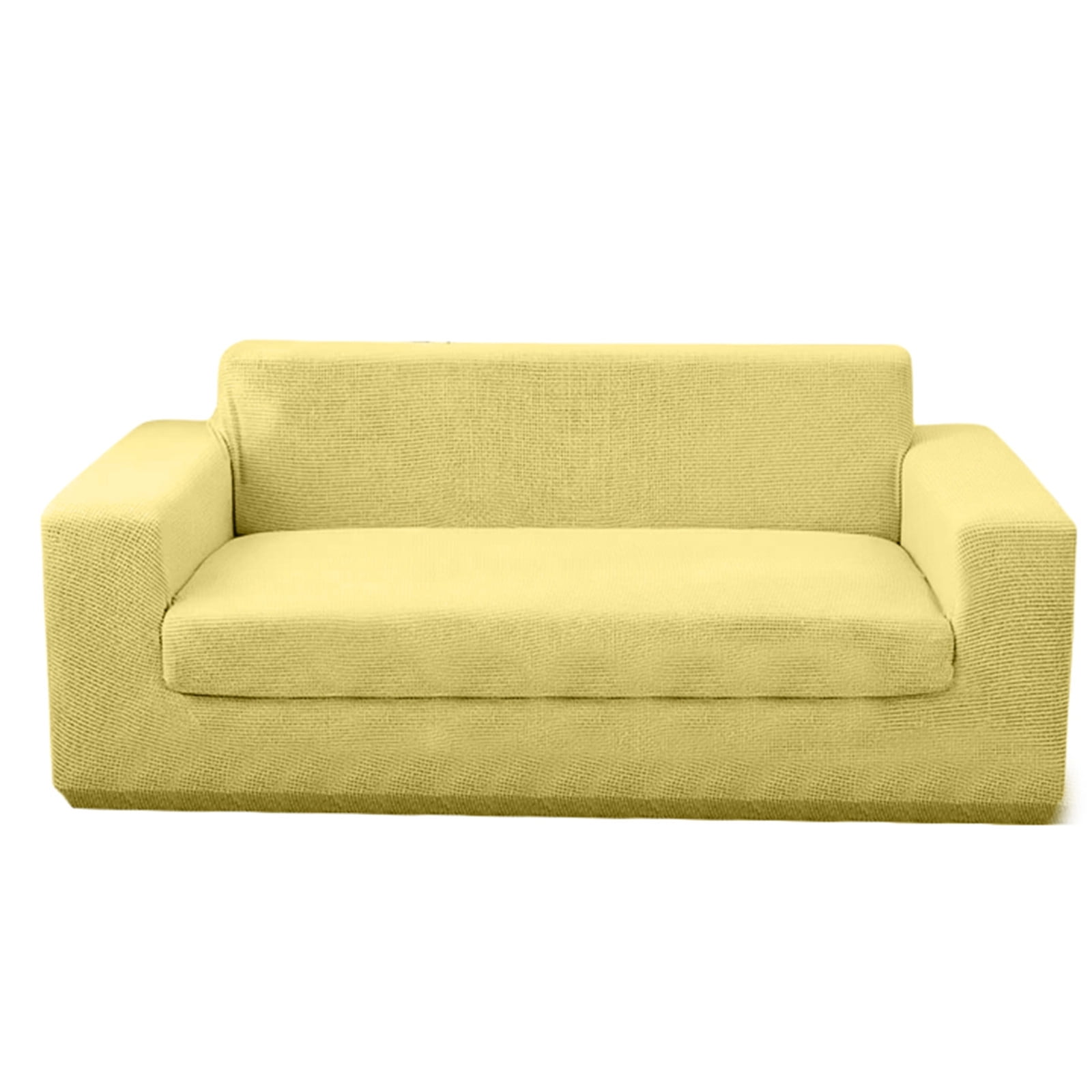 uvwlwu Elastic Sofa Cover, Full Coverage Slipcover Made Of Soft Knitted ...