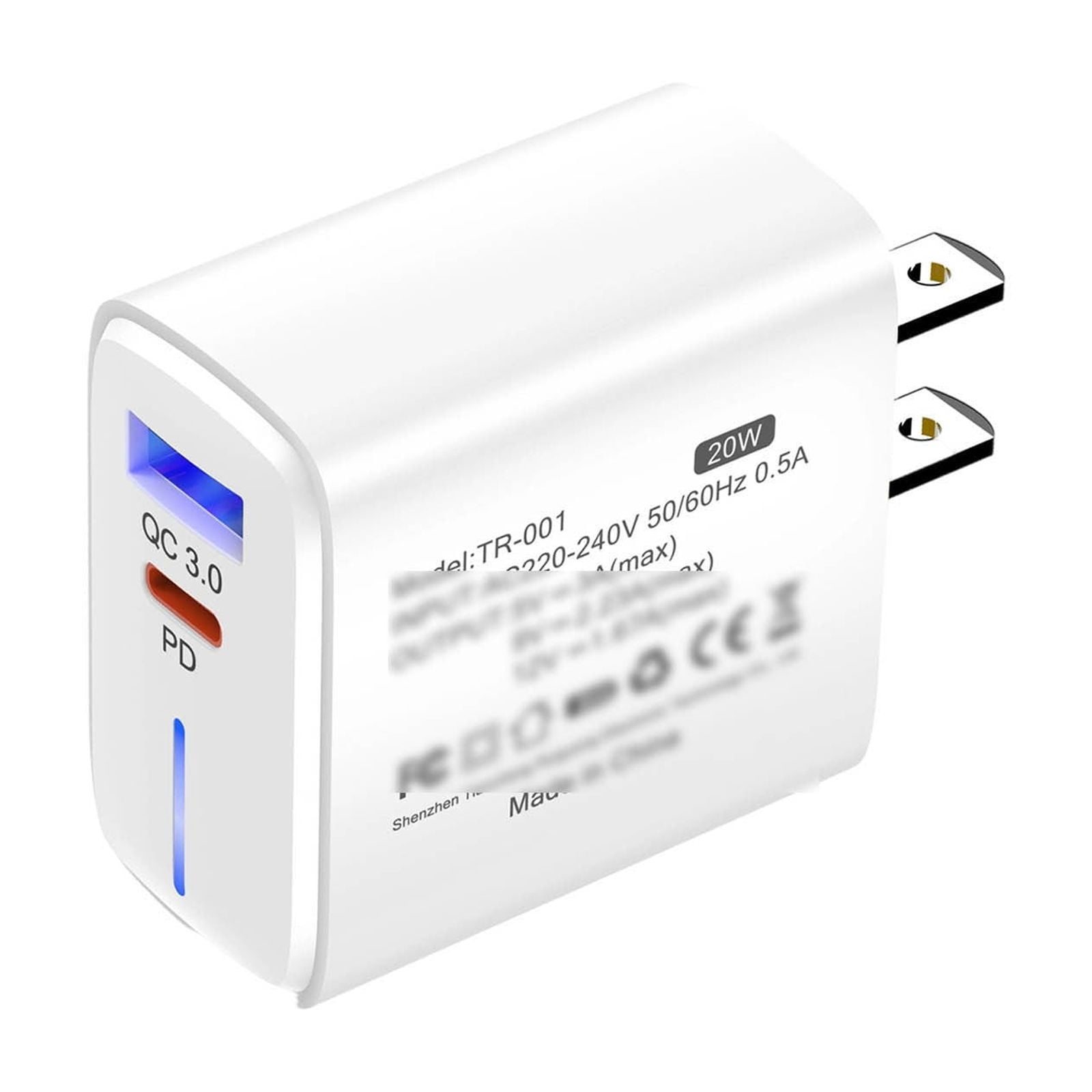 uvwlwu Advanced Fast Charging USB Wall Adapter Power Plug For With ...