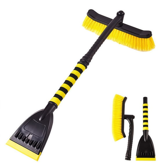 uvwlwu Heavy Duty Ice Scraper Tool for Windshield Winter Removal with ...