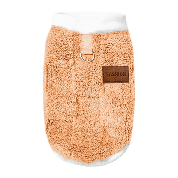 uvwlwu Insulated Vest Winter Coat For Dogs Featuring Convenient Leash ...