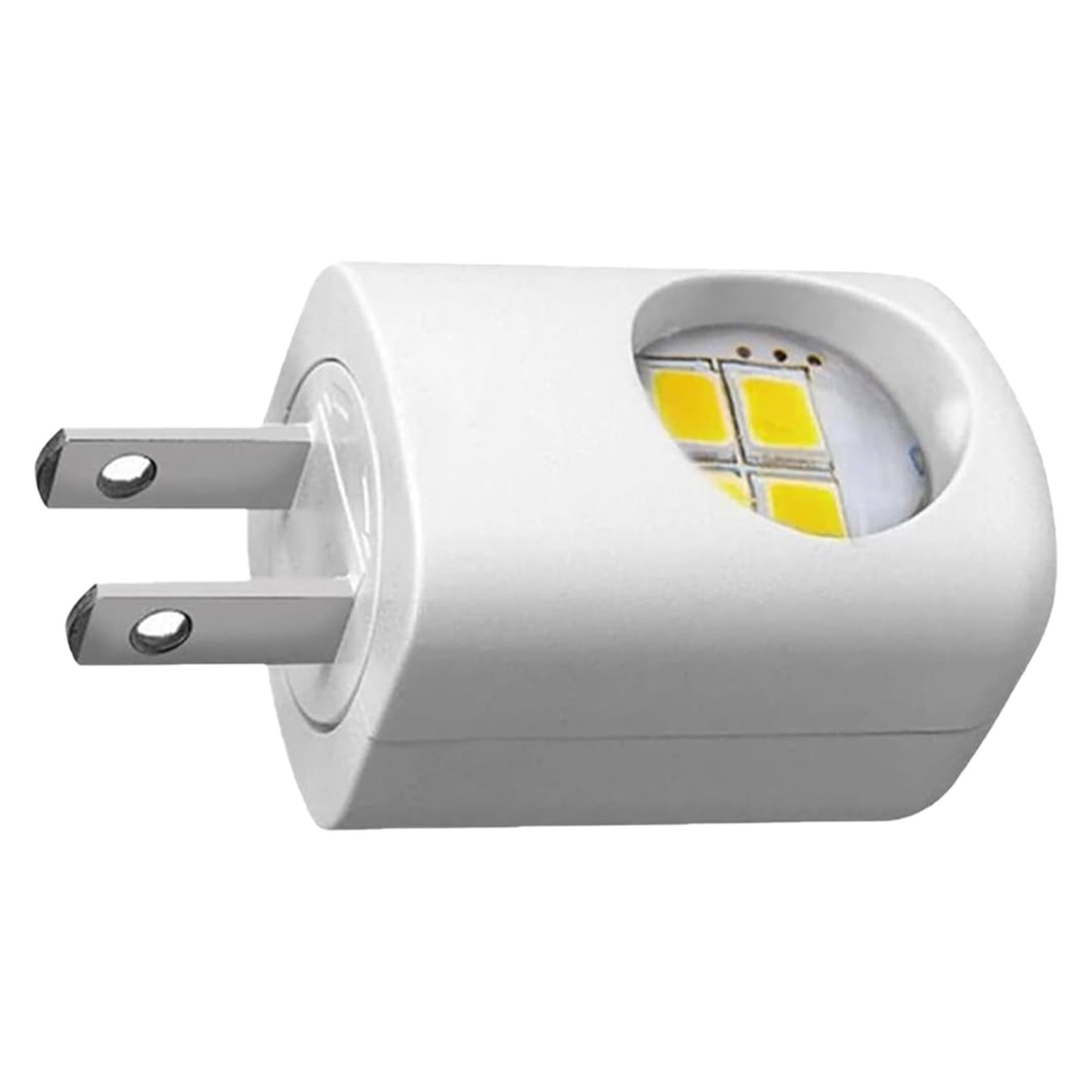 uvwlwu LED Plug In Wall Night Light Automatic Soft White 360 Adjustable ...