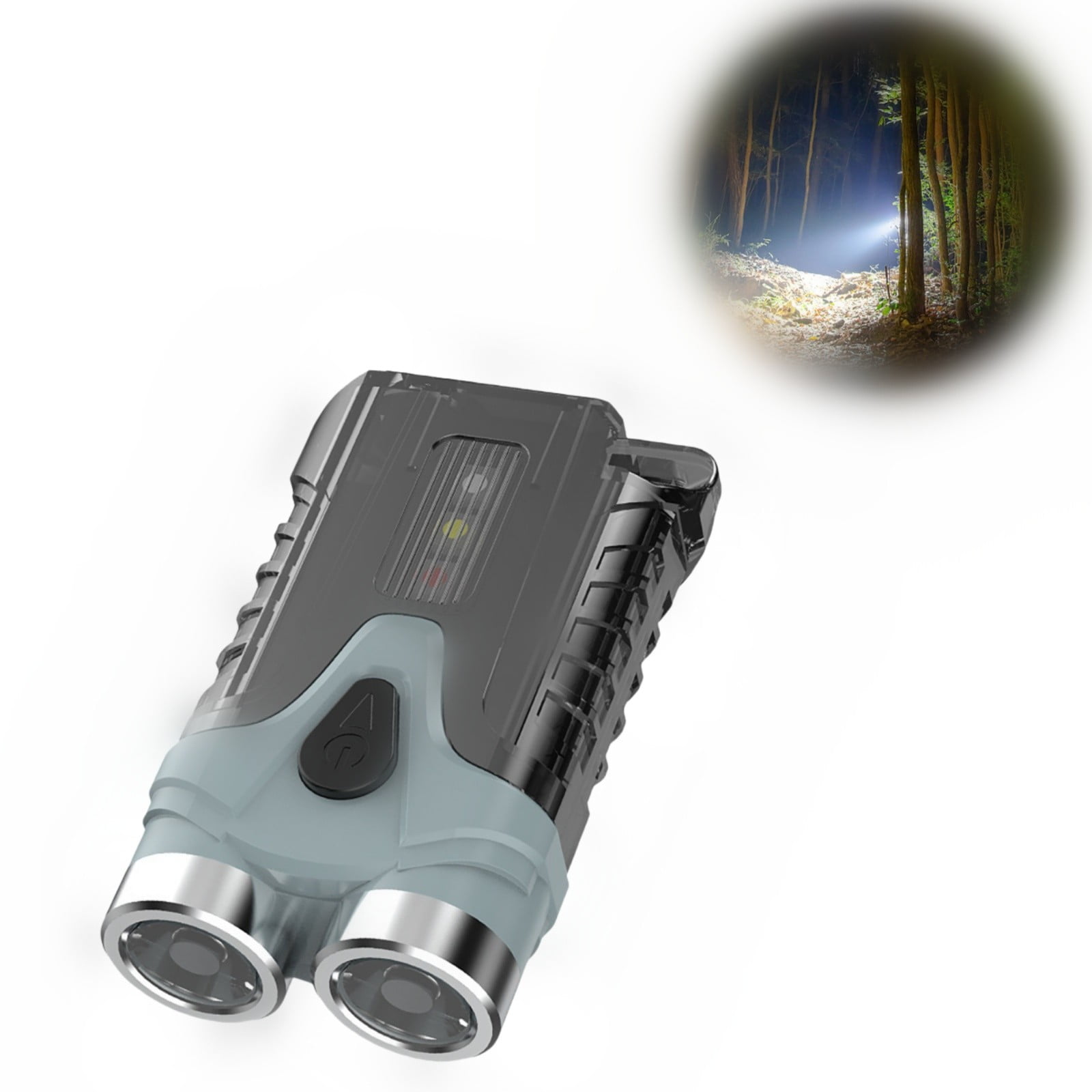 uvwlwu Portable Mini Keychain Flashlight Bright Everyday Carry Torch ...