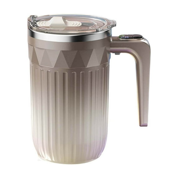 uvwlwu Rechargeable Self Stirring Mug With Digital Temperature Display ...