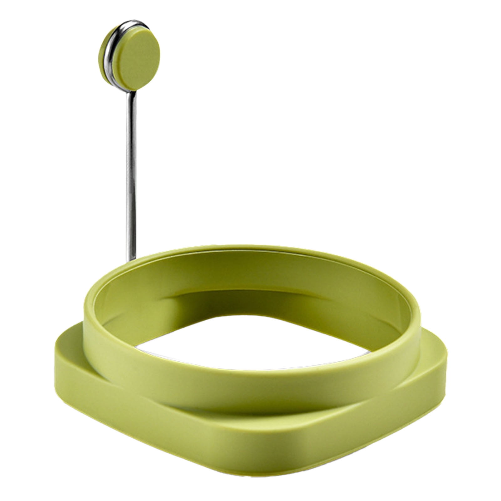 uvwlwu Silicone Egg Rings Square & Round Egg Cooker Ring Double Ring ...