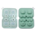 uvwlwu Silicone Ice Cube With Fun Shapes Mould Food Grade Silicone 4 ...